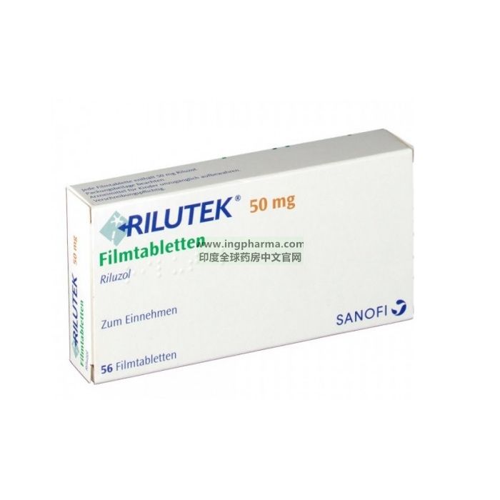 【利鲁唑,力如太,Riluzole,Rilutek（土耳其版）】说明书_代购价格_印度直邮-印度全球药房