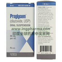【二氮嗪,Diazoxide,Proglycem(美版)】说明书_代购价格_印度直邮-印度全球药房