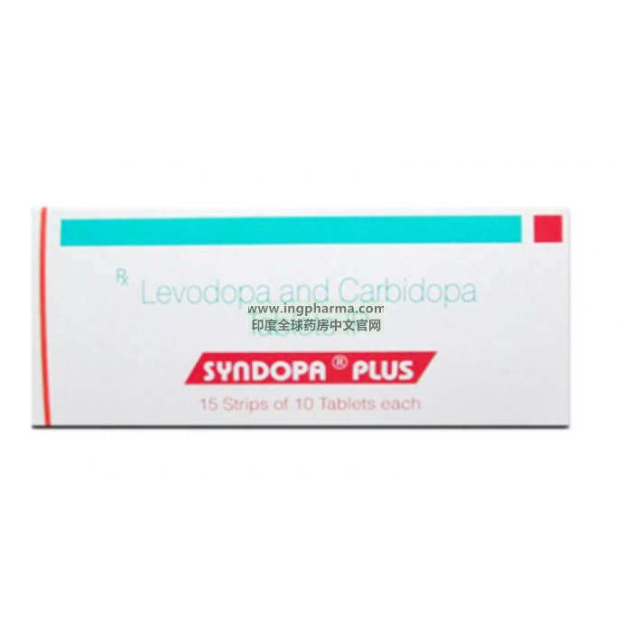 【左旋多巴+卡比多巴,Levodopa+Carbidopa,Syndopa Plus】说明书_代购价格_印度直邮-印度全球药房