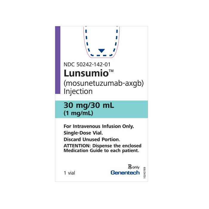 【莫妥珠单抗 ,mosunetuzumab-axgb,Lunsumio(欧版）】说明书_代购价格_印度直邮-印度全球药房