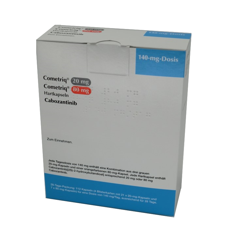 【卡博替尼胶囊,卡赞替尼胶囊,Cabozantinib, COMETRIQ（欧洲原研版）】说明书_代购价格_印度直邮-印度全球药房