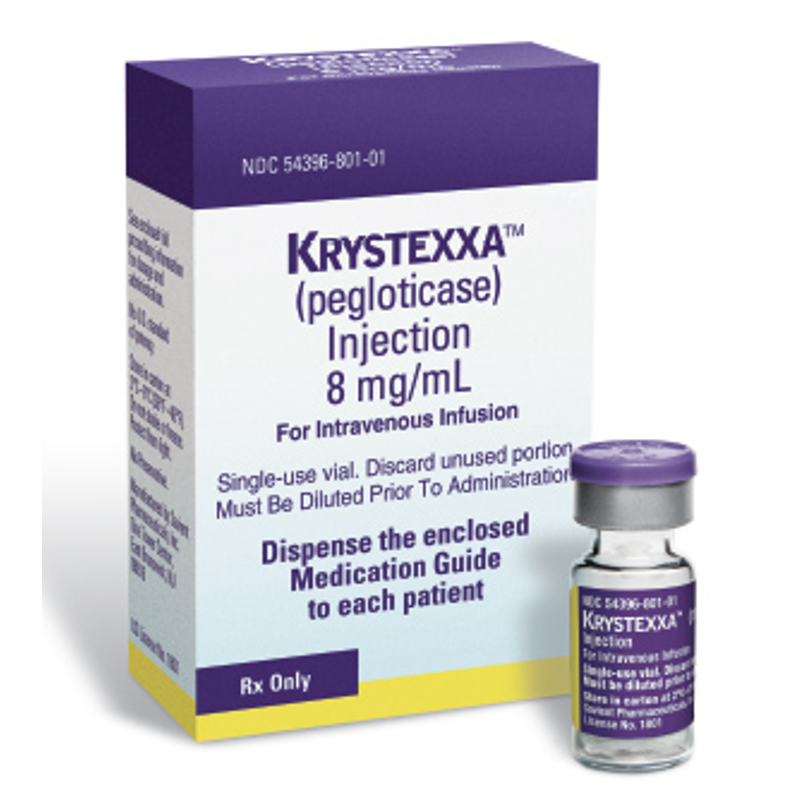 【普瑞凯希,pegloticase,KRYSTEXXA（美版）】说明书_代购价格_印度直邮-印度全球药房