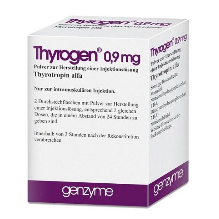 【促甲状腺素α,Thyrotropin alfa,Thyrogen（欧洲原研版）】说明书_代购价格_印度直邮-印度全球药房