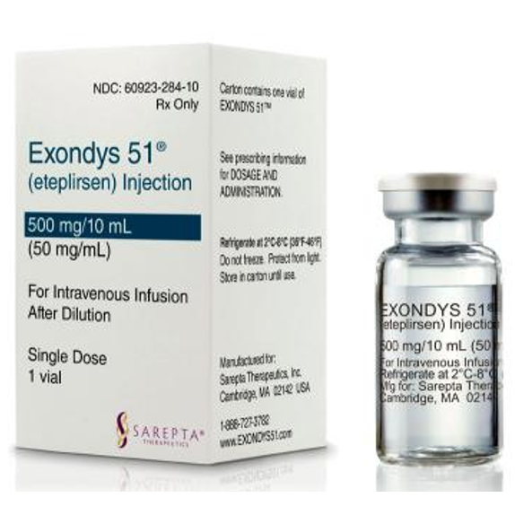 【替普利森,eteplirsen,Exondys51】说明书_代购价格_印度直邮-印度全球药房