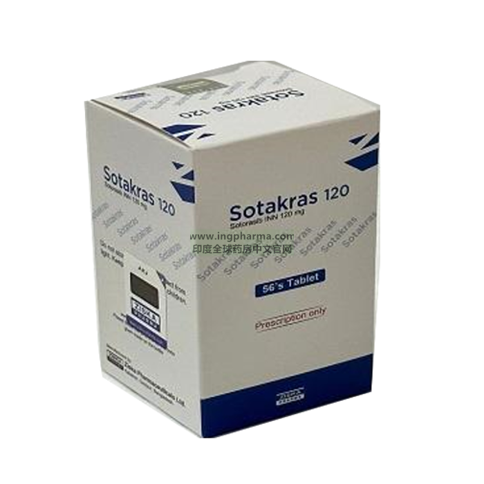 【索托拉西布,索拓拉西布,索拖拉西布,sotorasib,AMG510,Sotakras】说明书_代购价格_印度直邮-印度全球药房