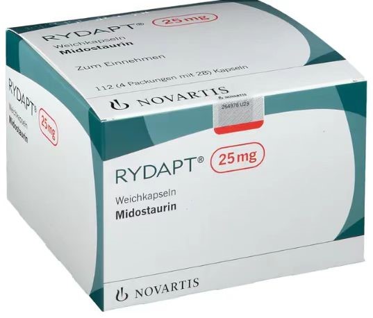 【米哚妥林,Midostaurin,RYDAPT（欧版）】说明书_代购价格_印度直邮-印度全球药房