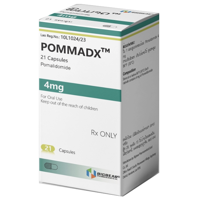 【泊马度胺,POMALYST,pomalidomide,Pommadx】说明书_代购价格_印度直邮-印度全球药房